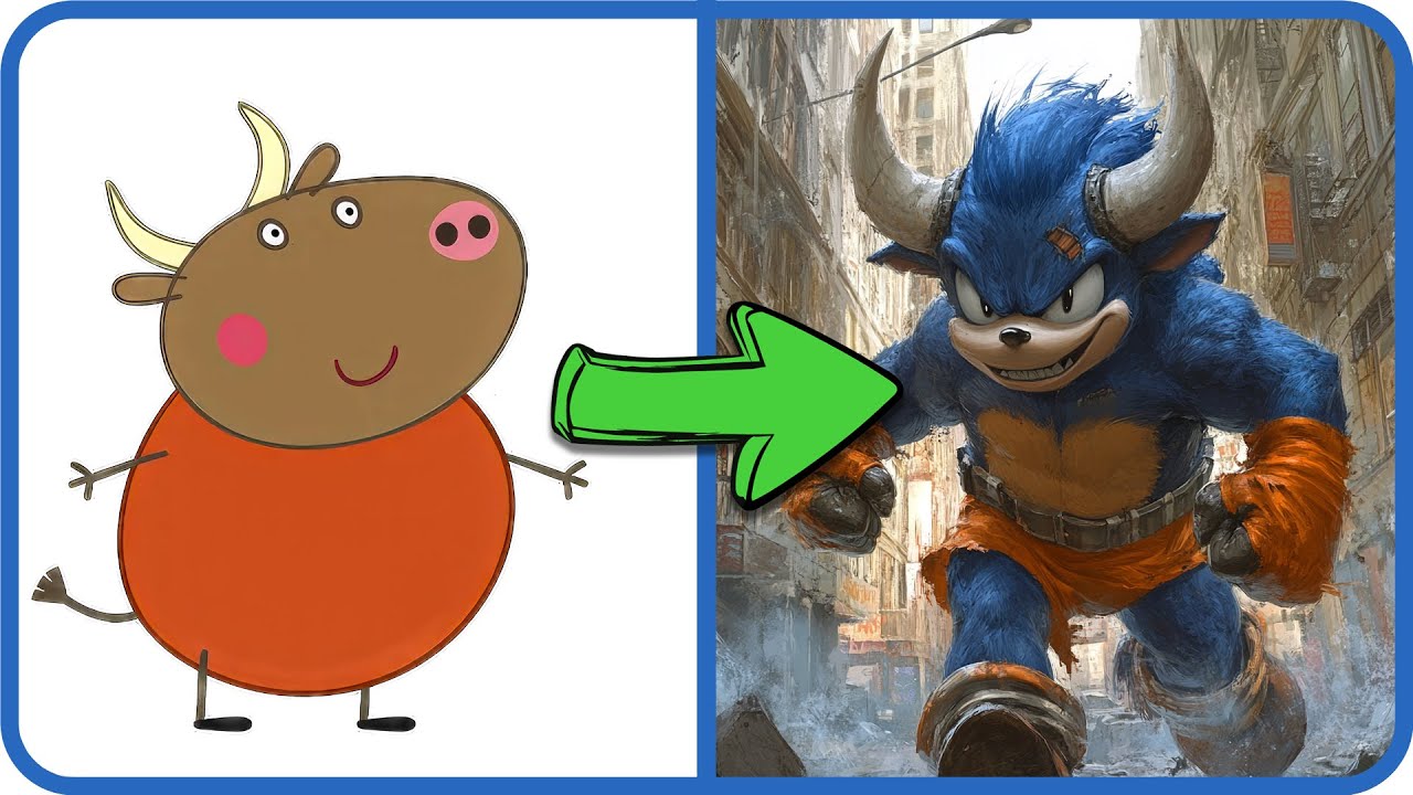 PEPPA PIG Characters as Shin Sonic Tapes - All Characters | Peppa Pig ...