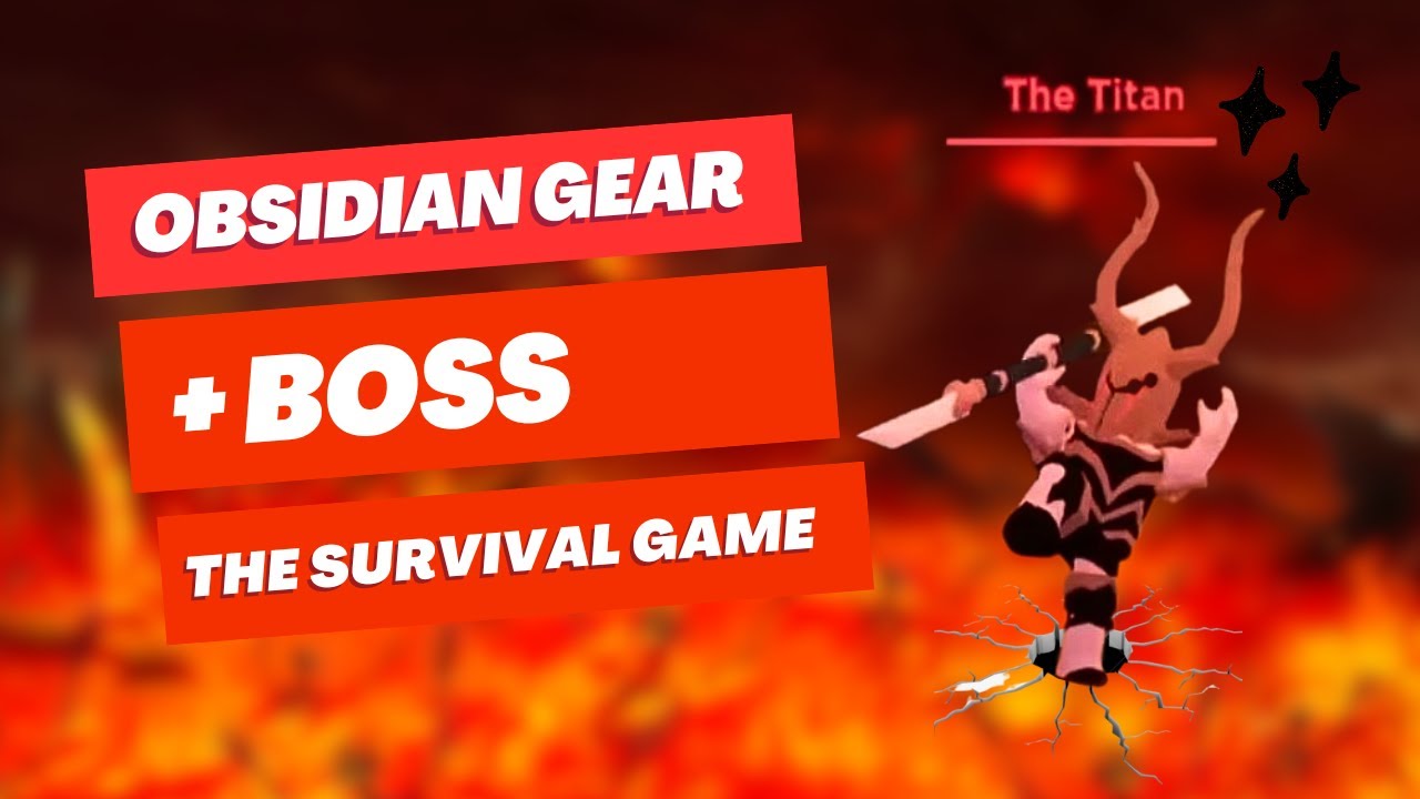 NEW OBSIDIAN UPDATE + ARMOUR + BOSS 😱😱 (Roblox the Survival Game) - YouTube