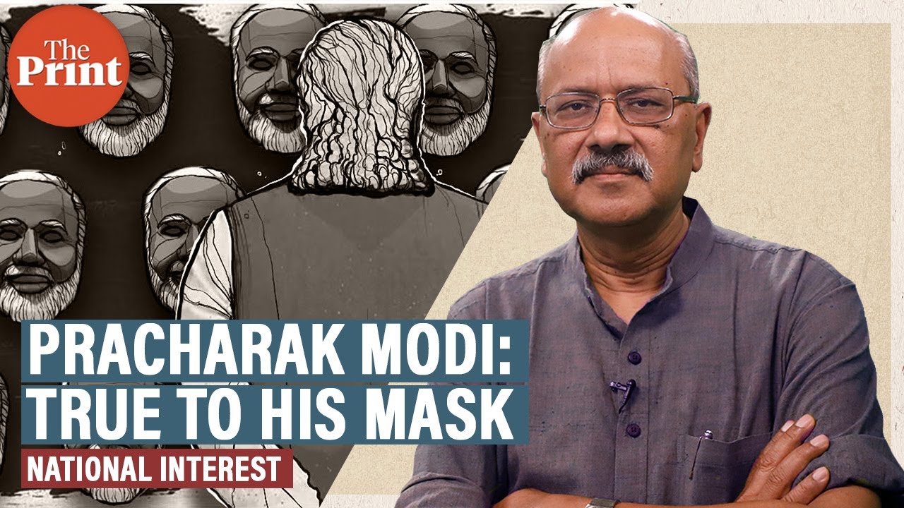 Pracharak Modi, true to his mask, and about being leader of the social ...