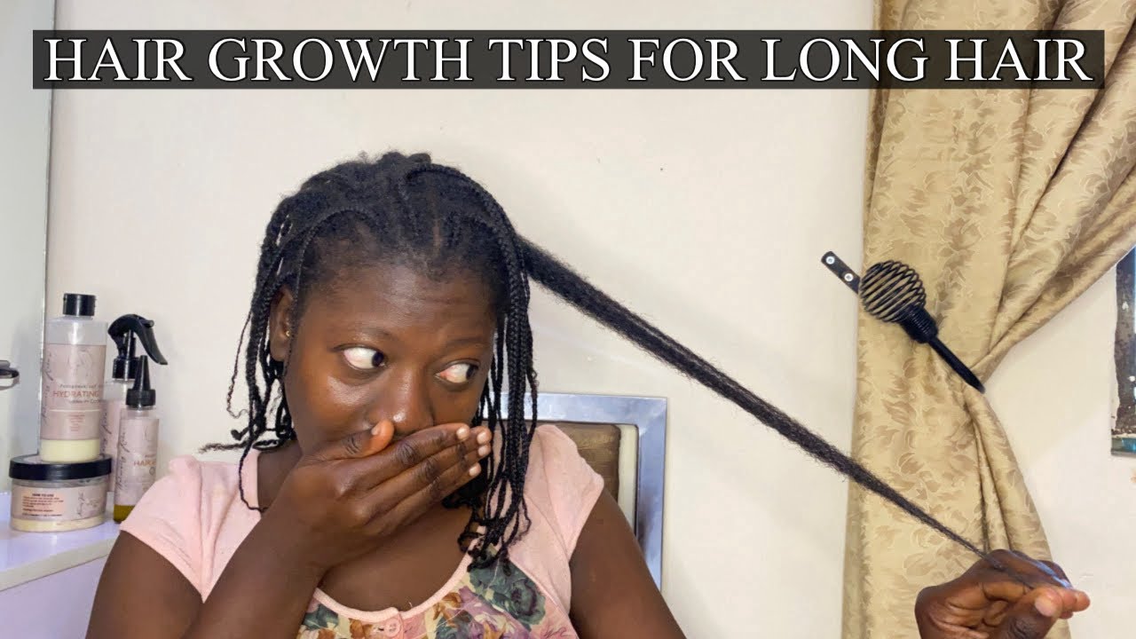 HAIR GROWTH TIPS FOR LONG HAIR - YouTube