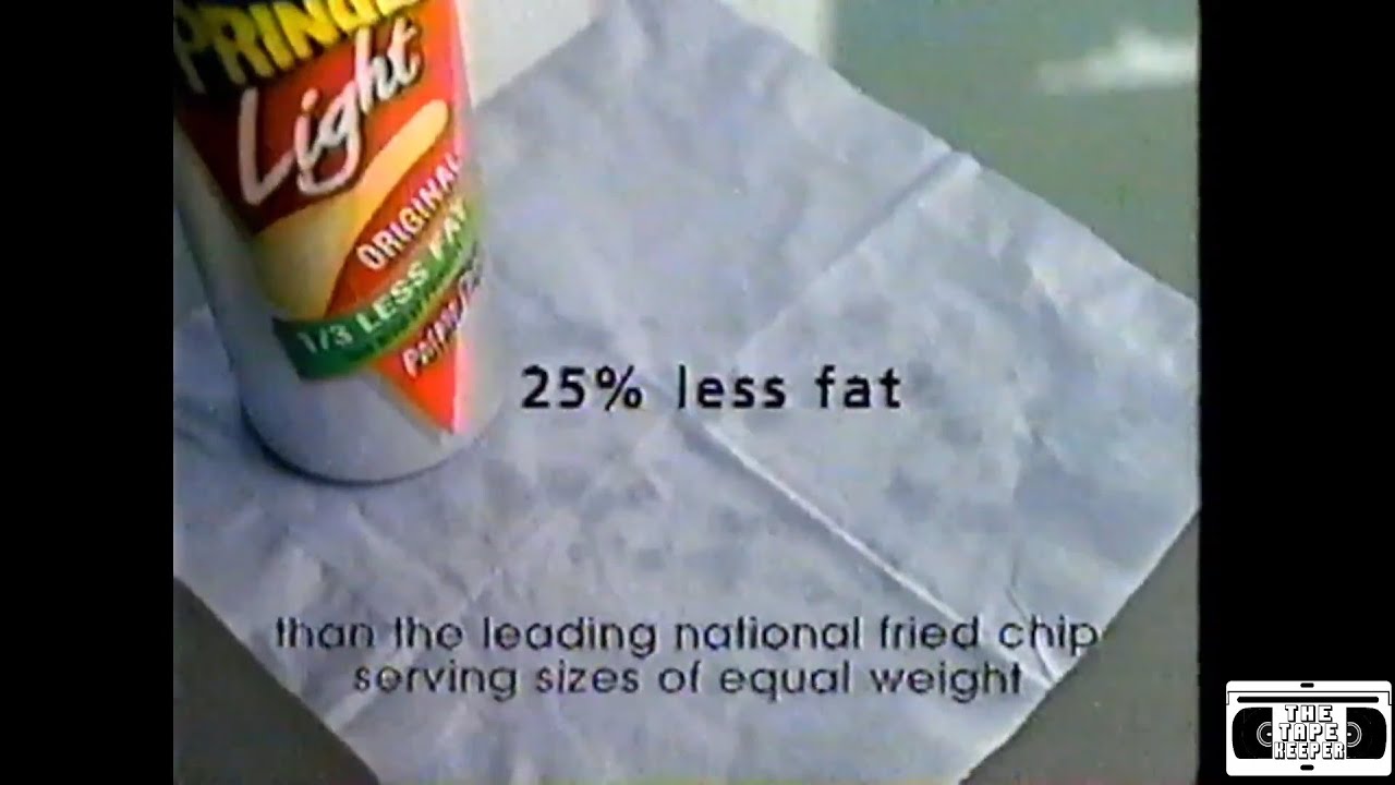 Pringles Light Commercial - 1997 - YouTube