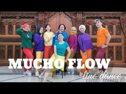 MUCHO FLOW - line dance demo by BDB - YouTube