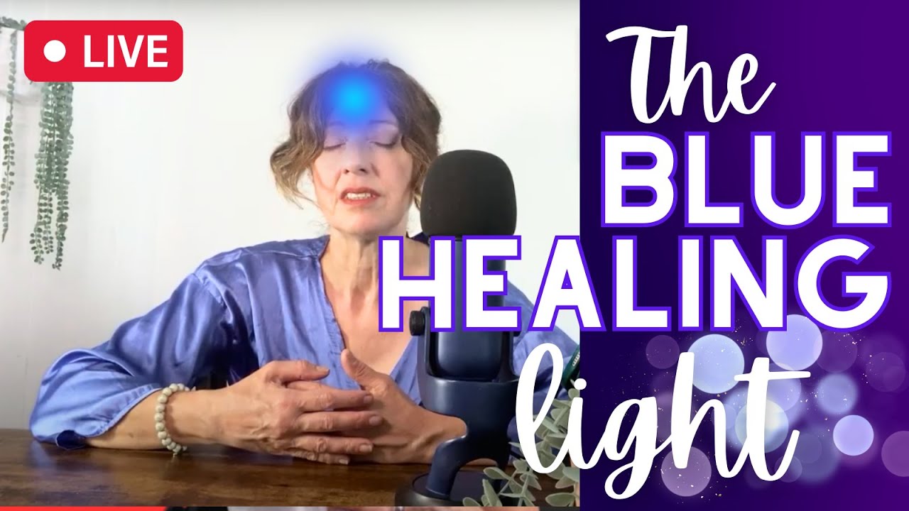 The blue (indigo, violet) healing light. Do you see it? - YouTube