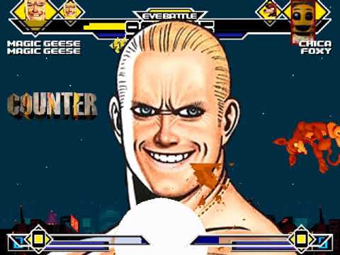 MUGEN Magic Geese X4 vs Team MEGA X KOF - YouTube