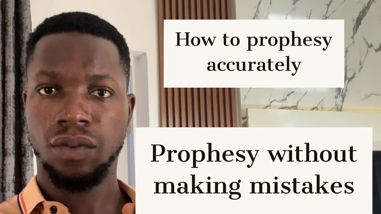 How To Prophesy - YouTube