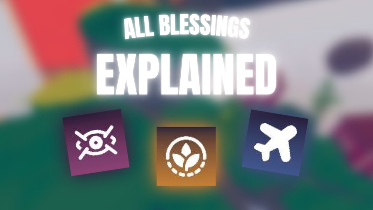 All Blessings In Totally Accurate Battlegrounds Explained - YouTube