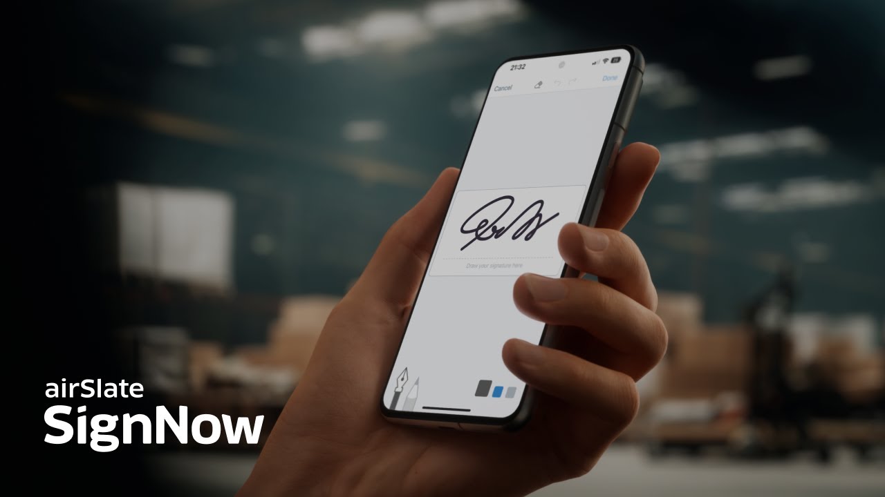SignNow E-Signature vs Traditional Ink signature - YouTube