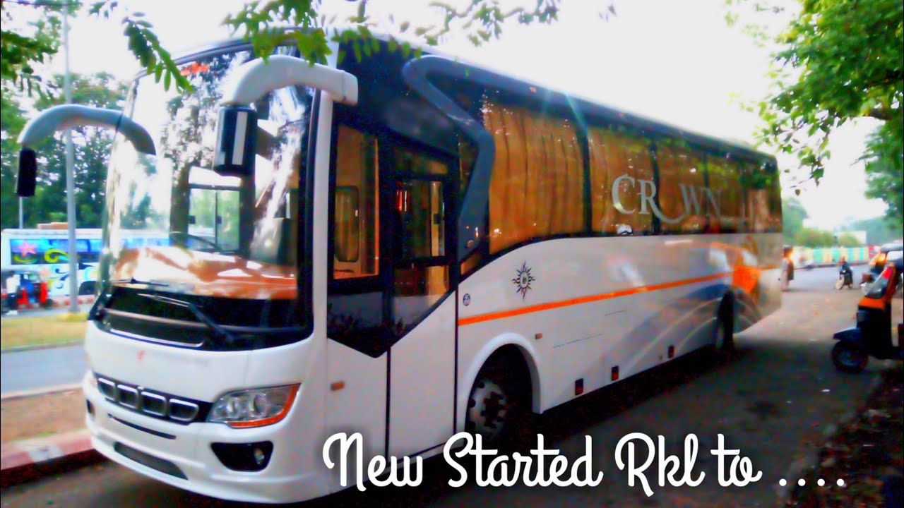 Crown Bus Rourkela | new Crown Ac Bus | Crown travels | Rourkela to ...