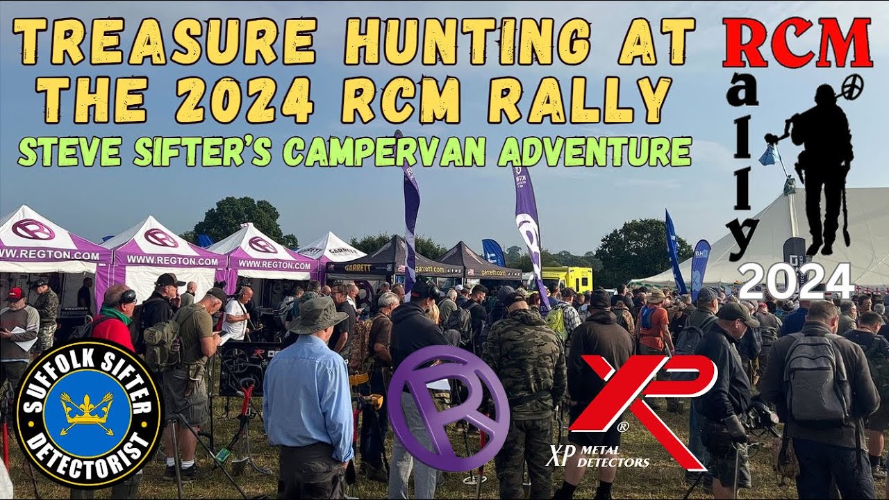 RCM Metal Detecting Rally 2024 | XP Deus 2 Finds | Rally Walkaround ...