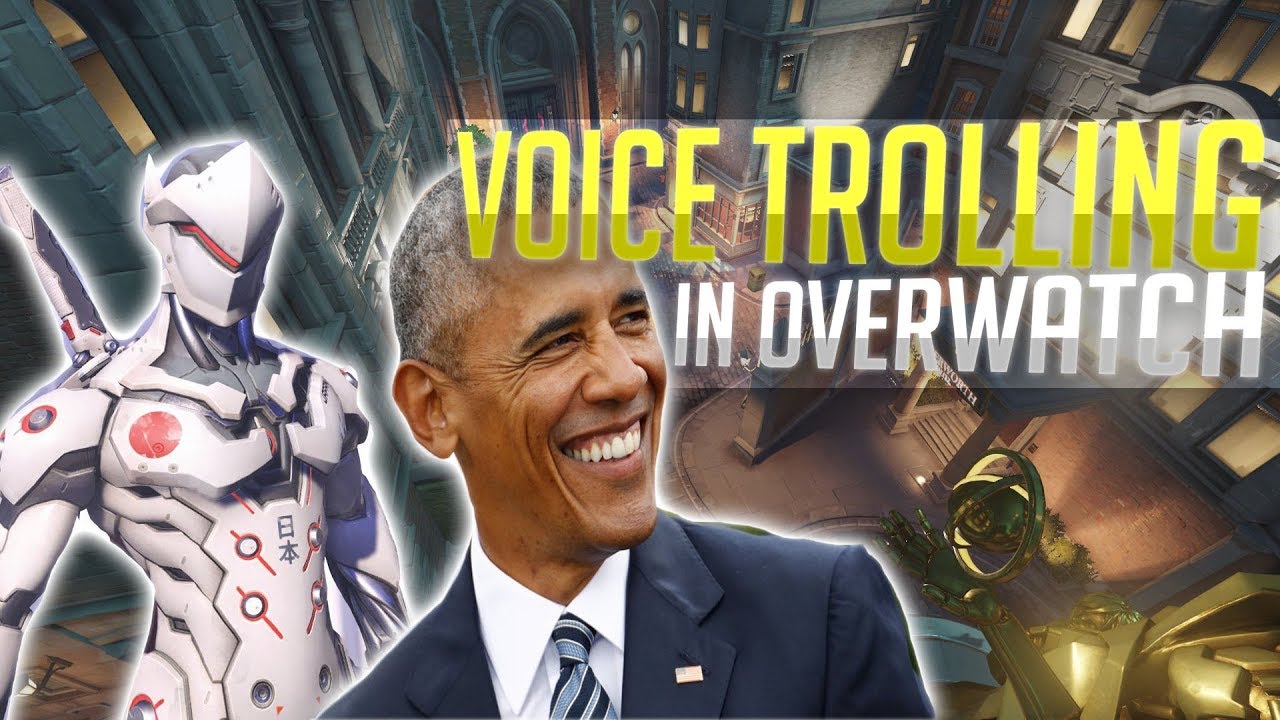 Soundboard Voice Trolling In Overwatch - Competitive - YouTube