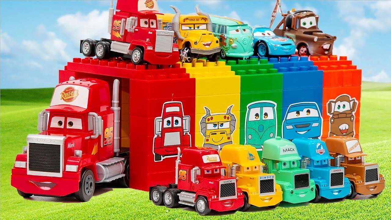 🔴Looking for Disney Pixar Cars, Mack Cars, Lightning Mcqueen, Rayo Mcqueen, Doc Hudson, Tow ...