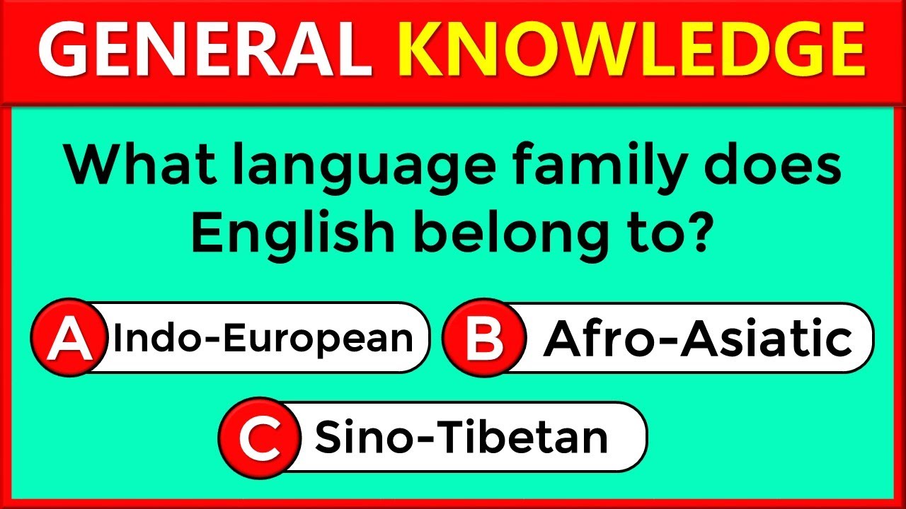 30 General Knowledge Questions! How Good Is Your General Knowledge? # ...