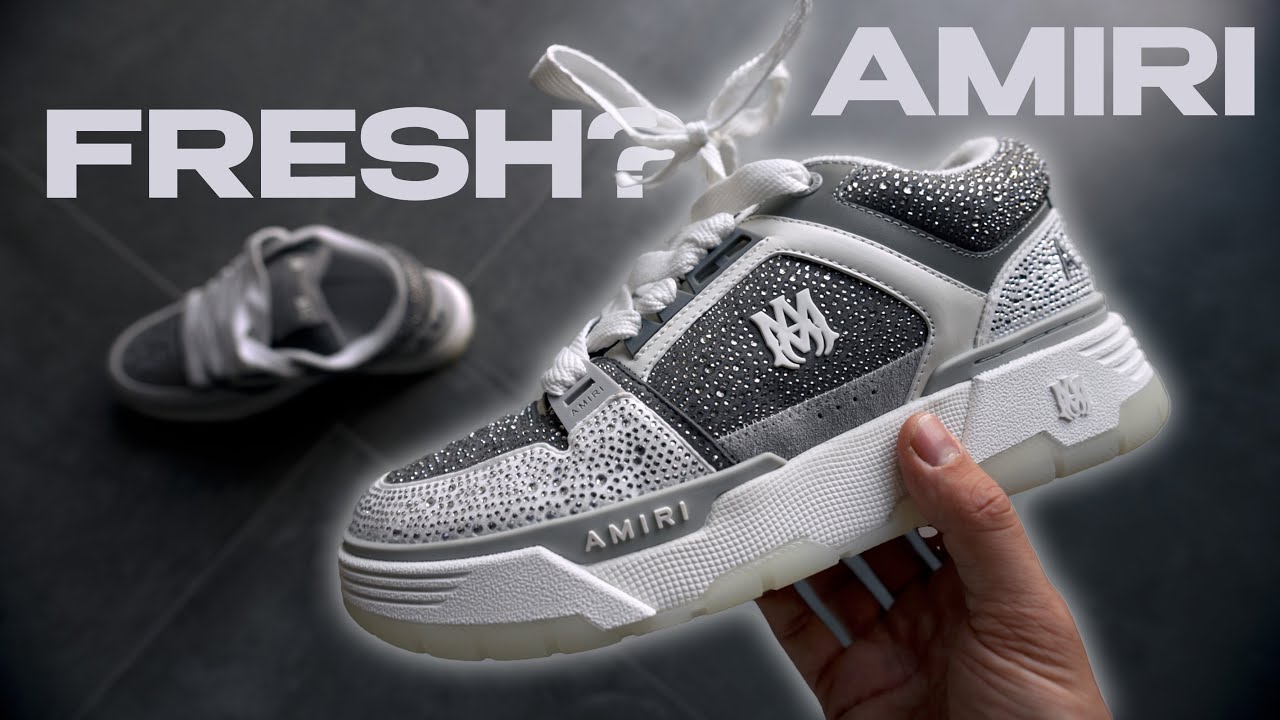 AMIRI Rhinestone Sneakers – Too Flashy or Just Right? 🔥 Honest Review ...