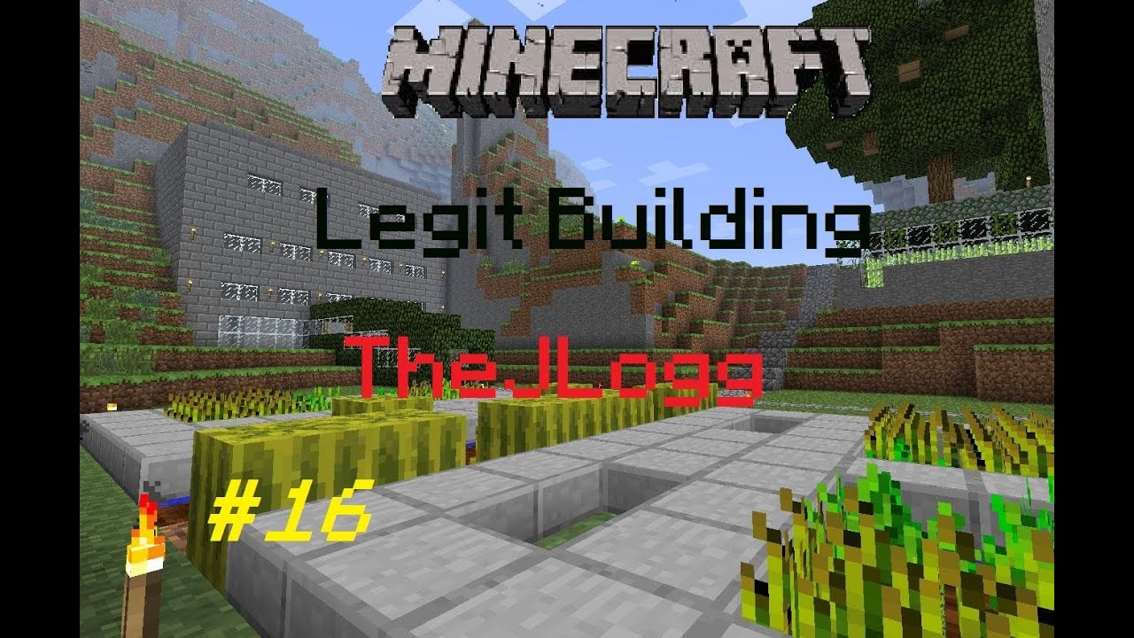 Building our dock house! -- MC Peaceful Builder pt. 16-- TheJLogg - YouTube