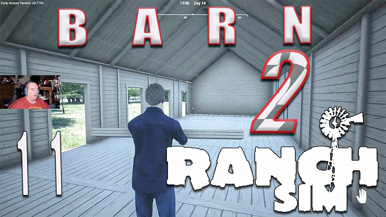 Ranch Simulator Finishing the BARN 11 - YouTube
