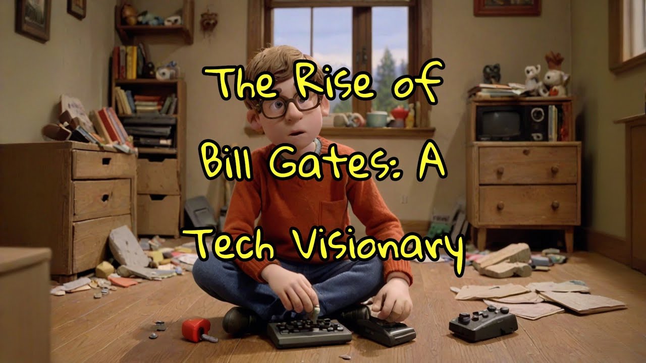 The Rise of Bill Gates A Tech Visionary - YouTube