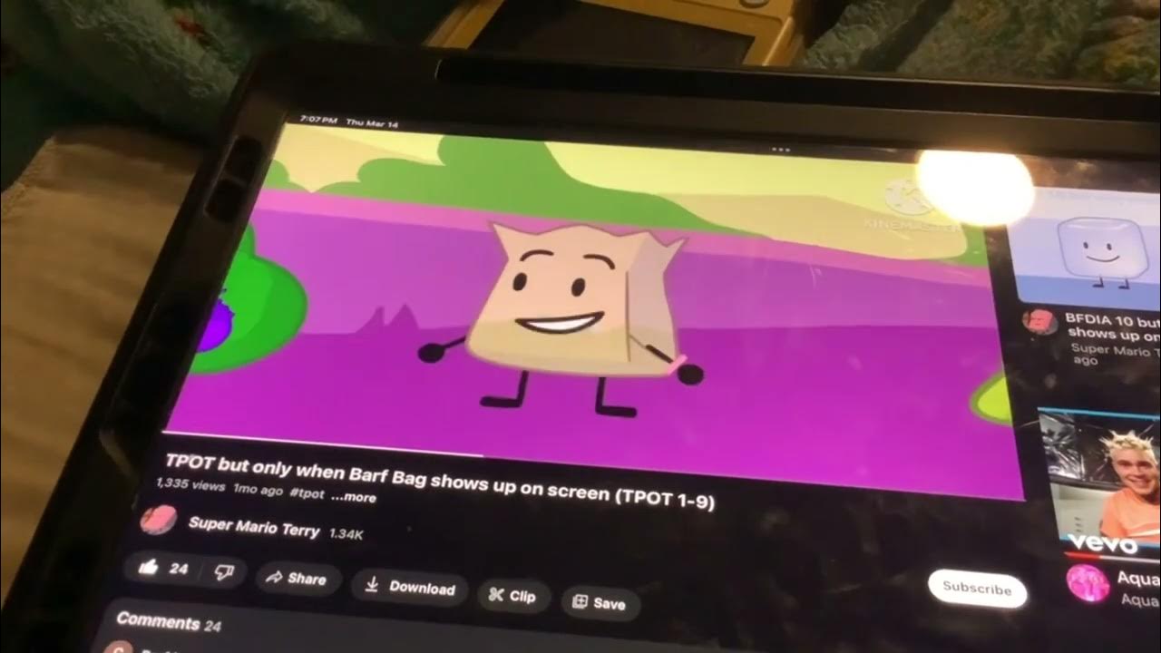 Yoyle land bfb tpot 4 barf bag - YouTube