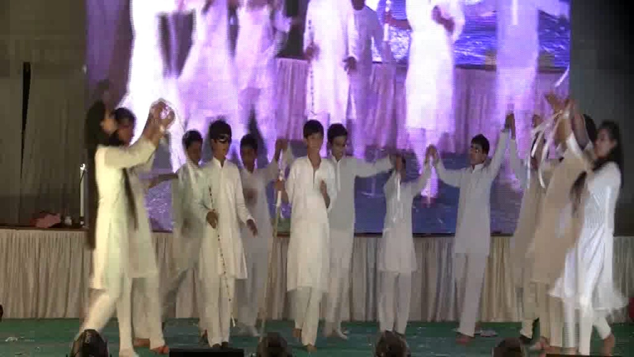 Angel abode public school Dance performance "Shant Ras" - YouTube
