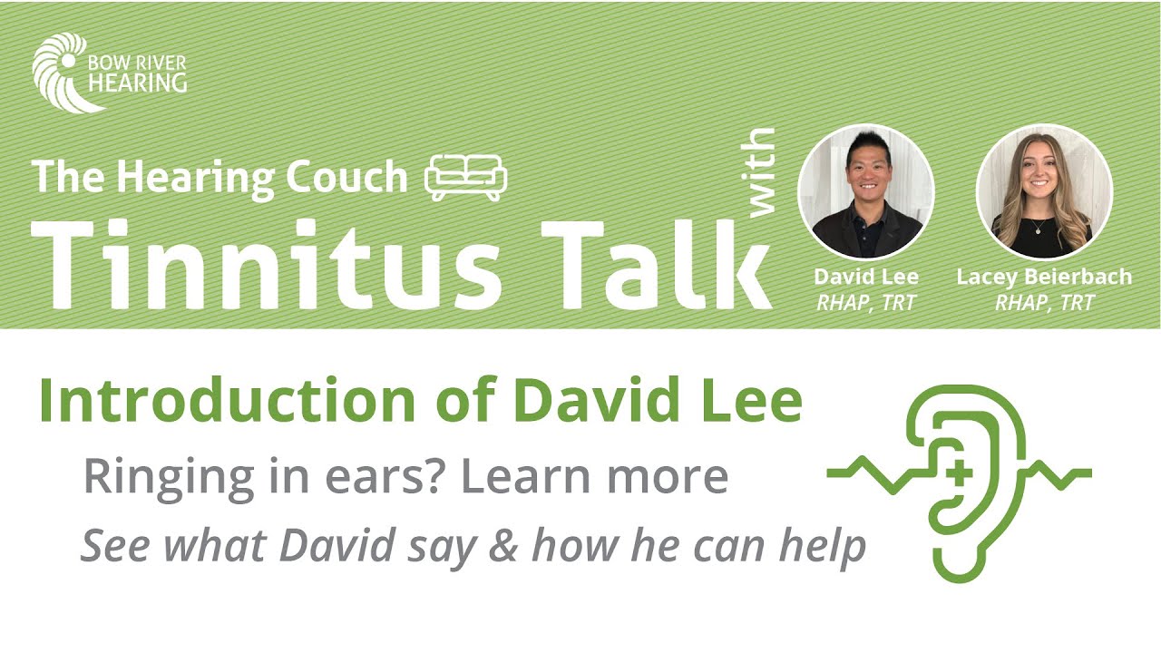 Tinnitus Talk: Who is David Lee? (CC) | Hearing Health Education | Bow ...