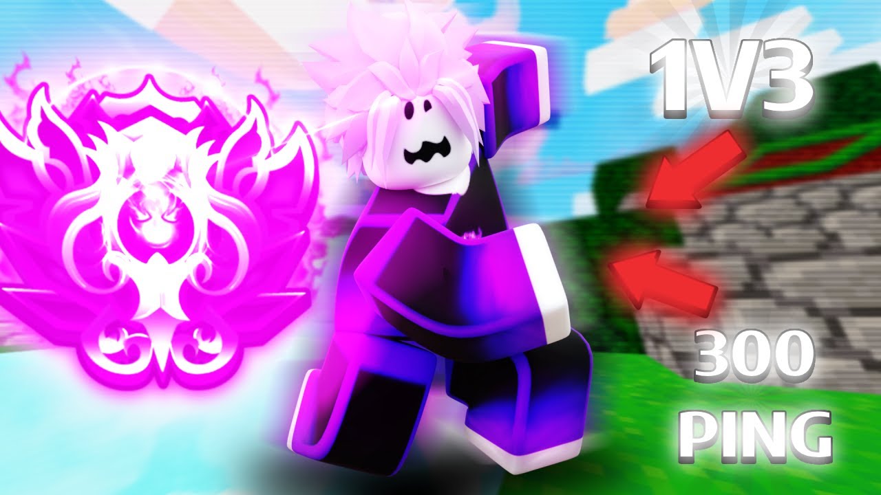 1V3 On 300 PING While SOLO QUEUEING In RANKED (Roblox Bedwars) - YouTube