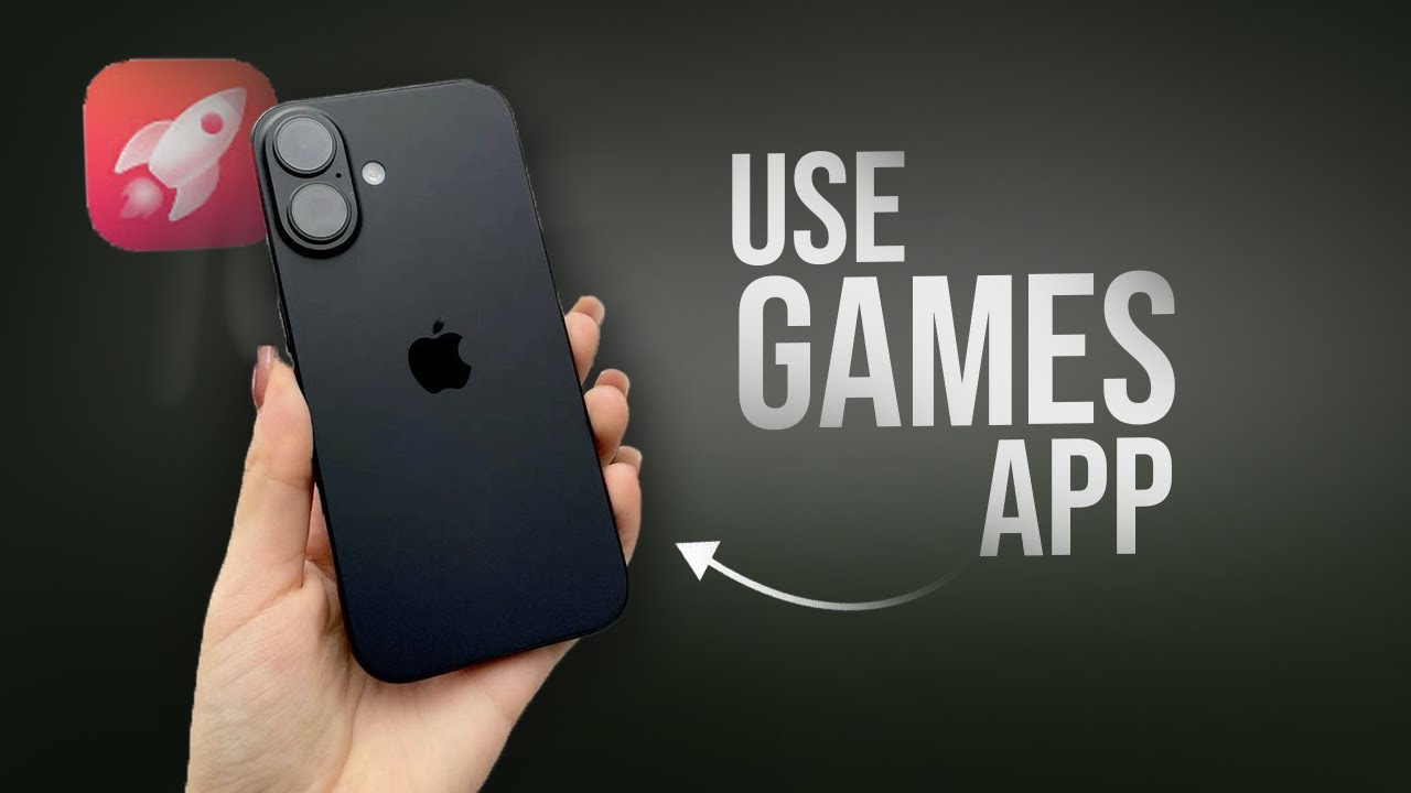 How to Use iPhone Games App (guide) - YouTube