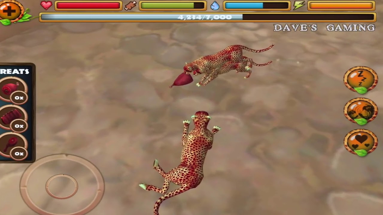 Cheetah VS Lion, Hyena, Hippo, Elephant, Savanna Simulator Part 3 - YouTube