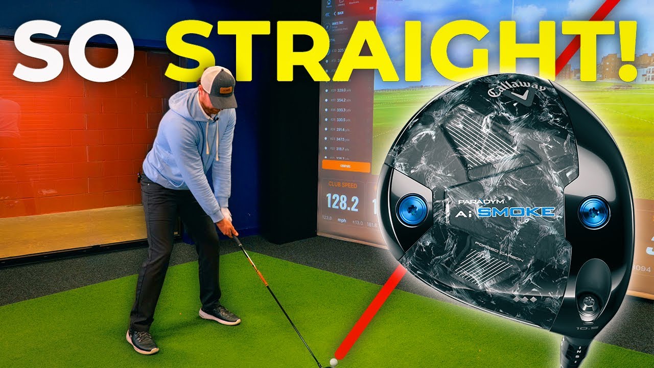 The STRAIGHTEST DRIVER I've ever hit! - Callaway Paradym Ai Smoke ...
