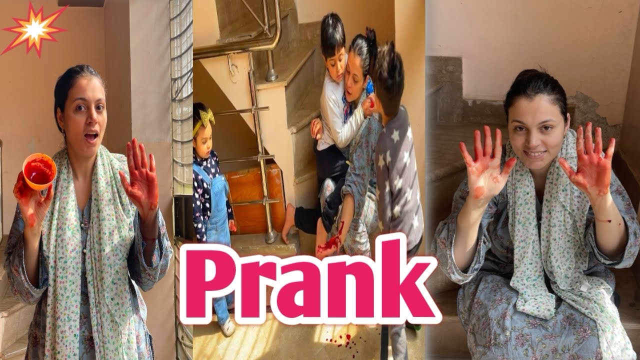 Monster prank - Rayyan or Hoorain k sath kia prank - Saba Umair - Vlog ...