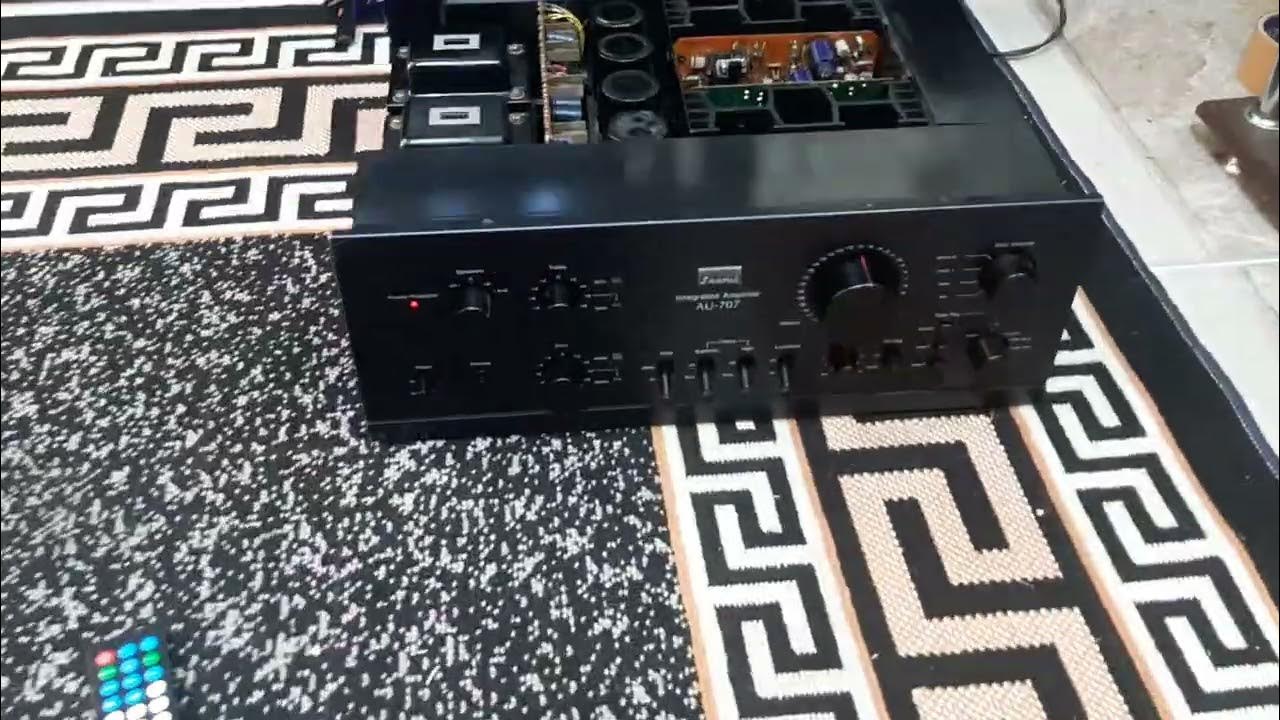 sansui au-707 test out - YouTube