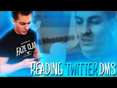 READING TWITTER DMS!