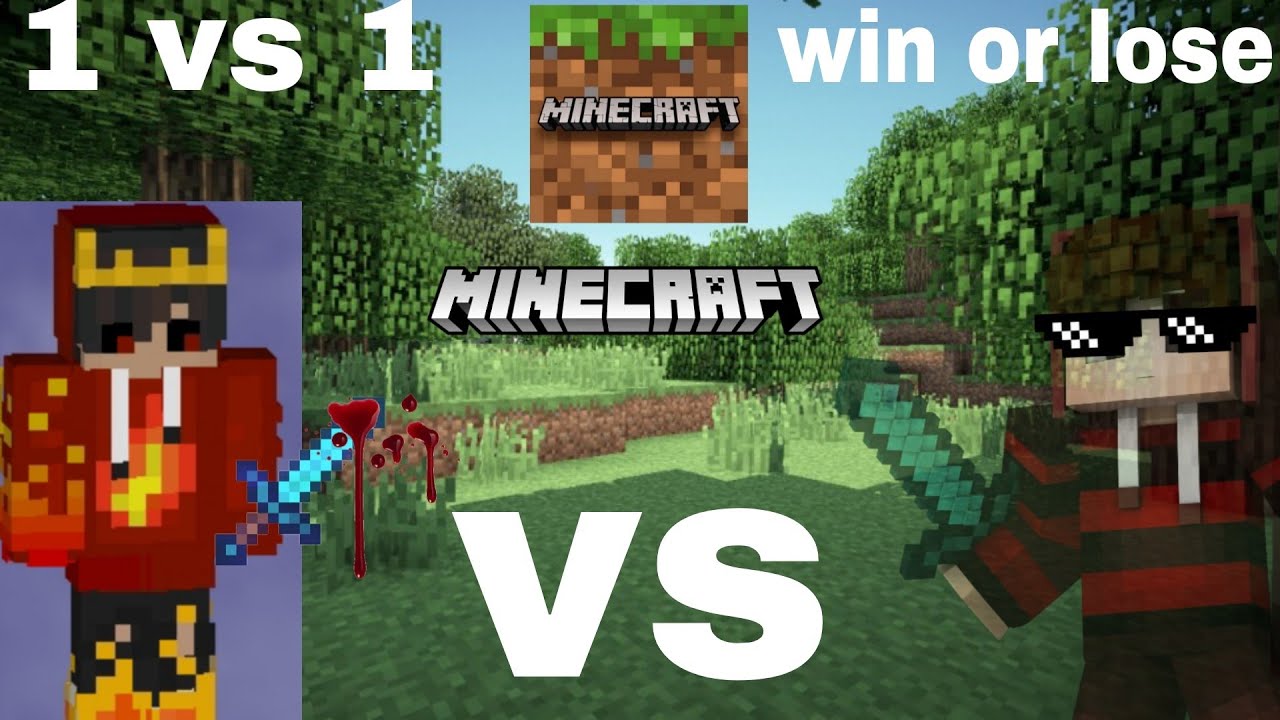 1 1 vs 1 player #pvp #minecraft #gaming Deadliest player comes back ...