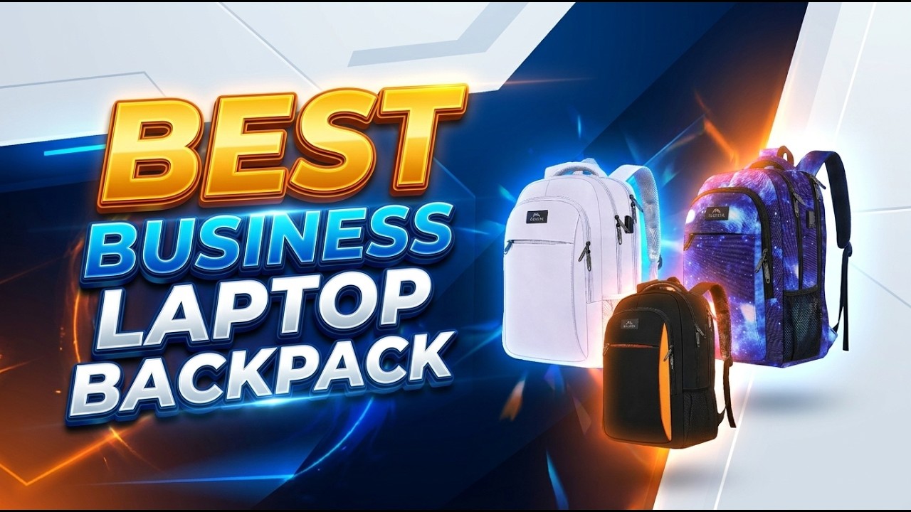Best Business Laptop Backpack - YouTube