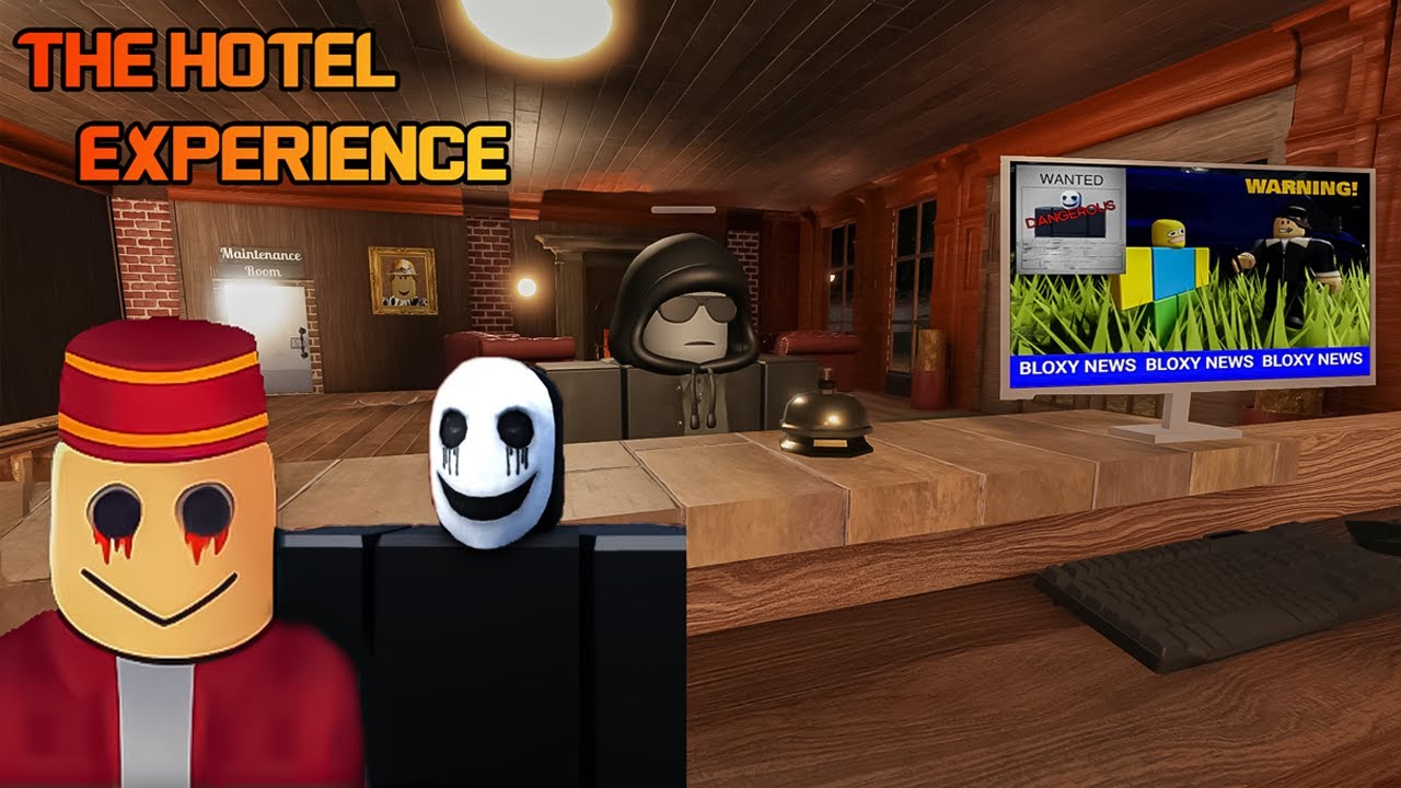 ROBLOX MOST SCARY GAME : The Hotel Experience { Full Walkthrough ...
