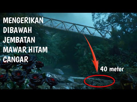 MENGERIKAN..!!! NEKAD KE BAWAH JEMBATAN MAWAR HITAM CANGAR || Mojokerto.