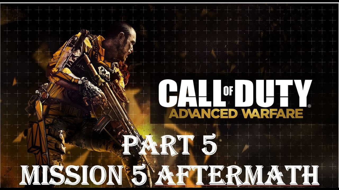 Call of Duty Advanced Warfare Gameplay Campaign Mission 5 "AfterMath ...