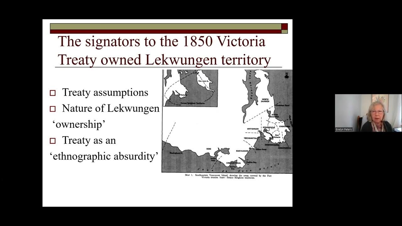 Evelyn Peters - Three myths about Lekwungen Treaty and Territory and ...