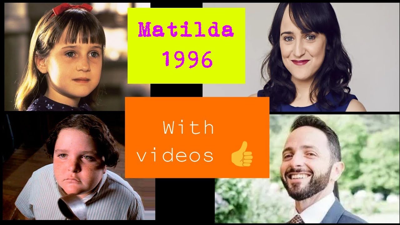 Matilda Cast then and now - YouTube