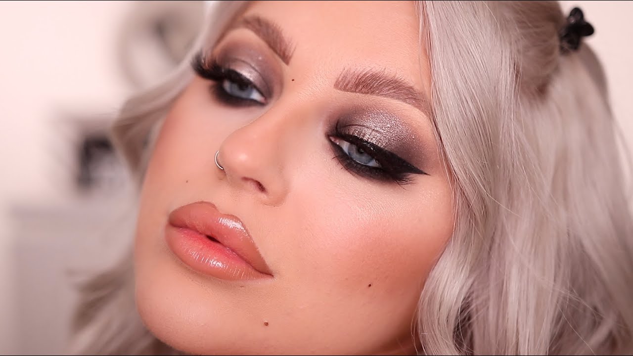 HOW TO NEW YEARS COOL TONED MAKEUP TUTORIAL - YouTube