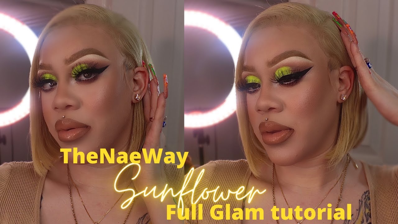 SUNFLOWER Full Glam Tutorial - YouTube