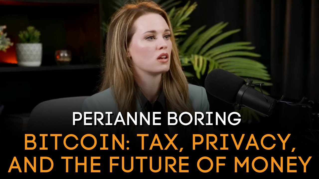 Perianne Boring - Bitcoin Tax, Privacy, and the Future of Money - YouTube