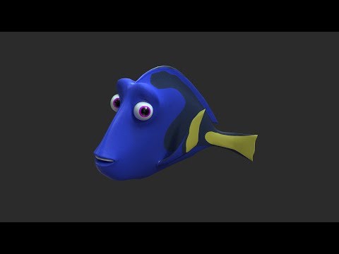 Wings 3D - Dory|Timelapse - Takeart