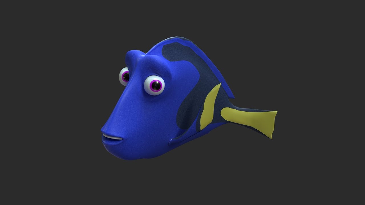 Wings 3D - Dory|Timelapse - Takeart - YouTube