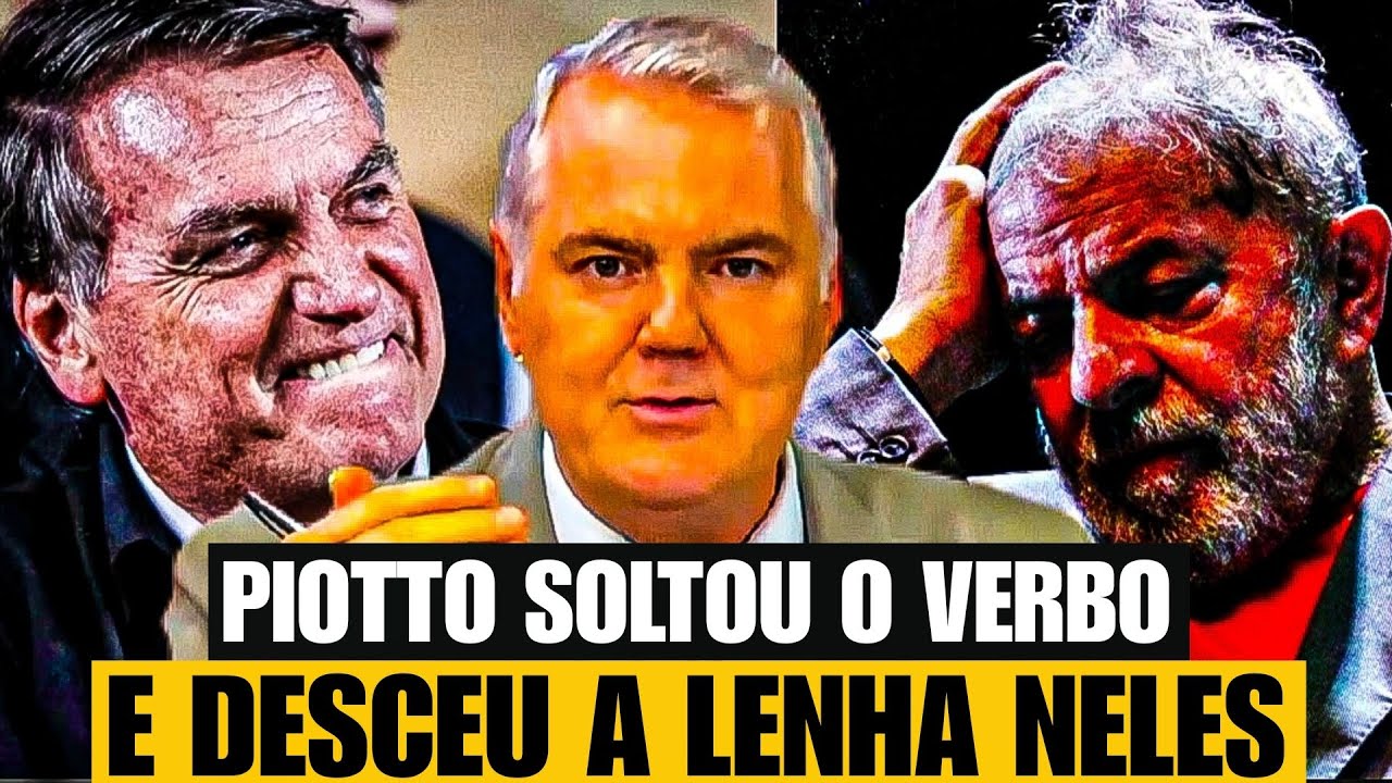Adalberto Piotto soltou o verbo e DESCEU A LENHA. - YouTube