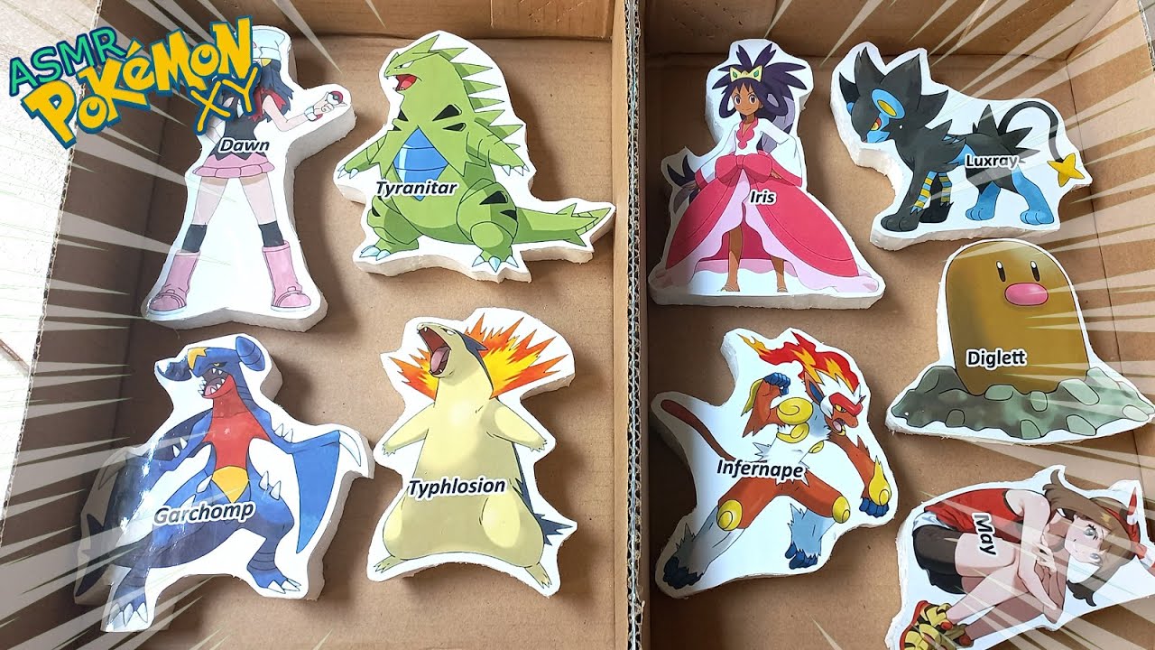 #39 Pokémon ASMR Relaxing Sounds Whispering and Tapping for Deep Sleep ...