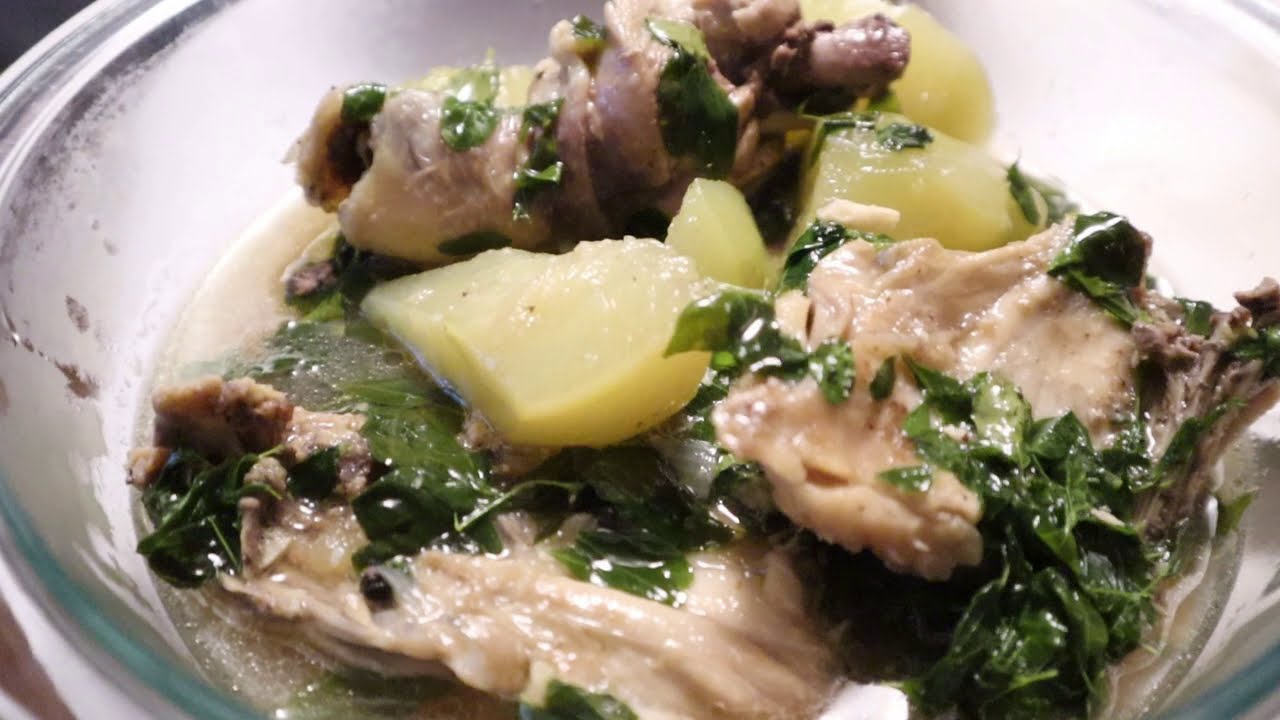 SImple Recipe HOW to Cook Tinolang Manok (American Tinola) - YouTube
