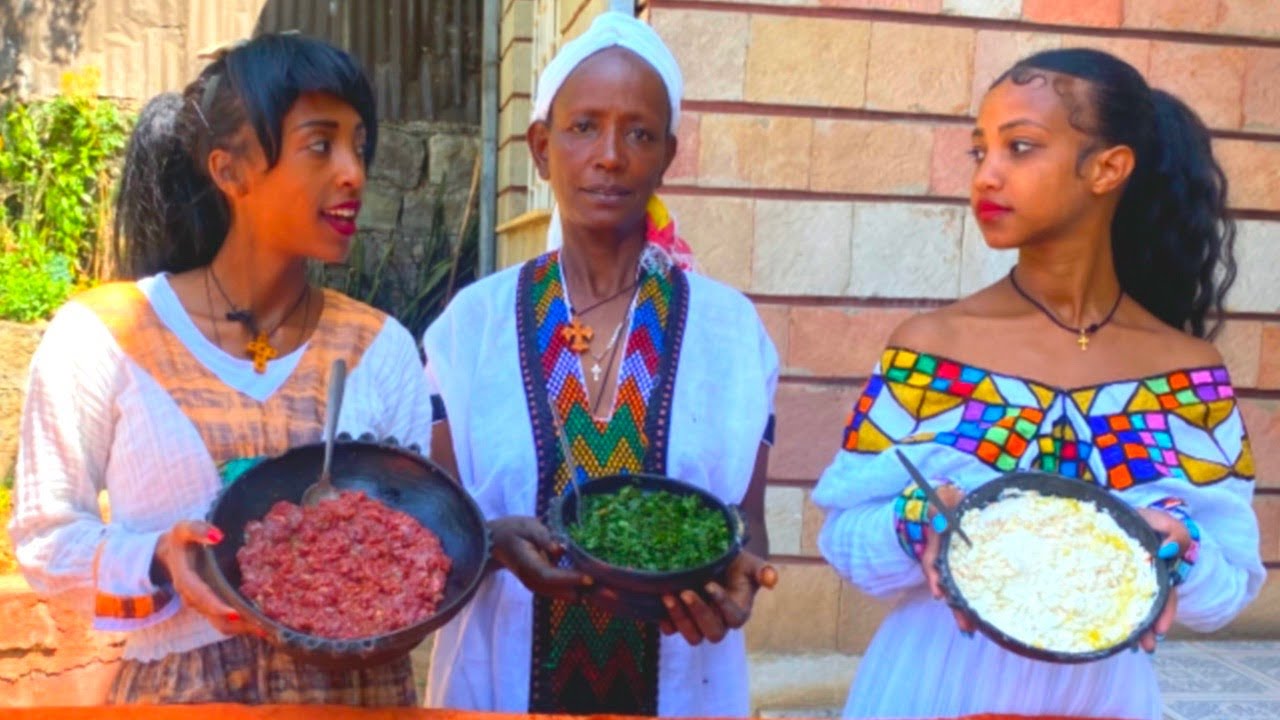 Kitfo Tibs / Ethiopian Food Cooking Vlog - YouTube