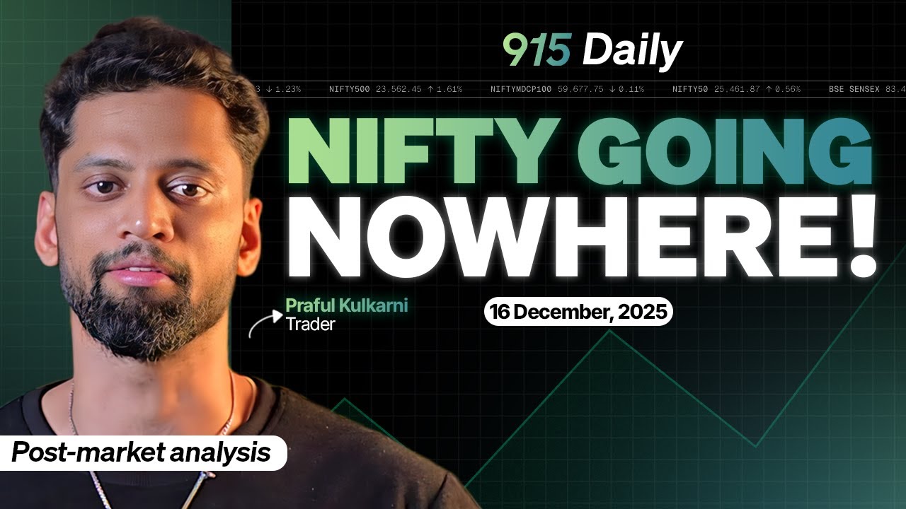 Post-Market Analysis - 16 Dec | Nifty & Sensex Analysis | 915Daily ...
