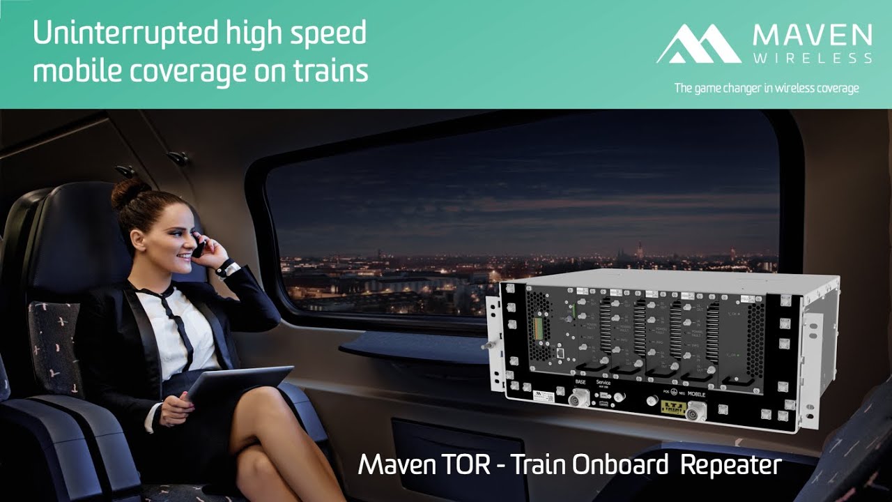 Maven TOR - digital Train Onboard Repeater - YouTube