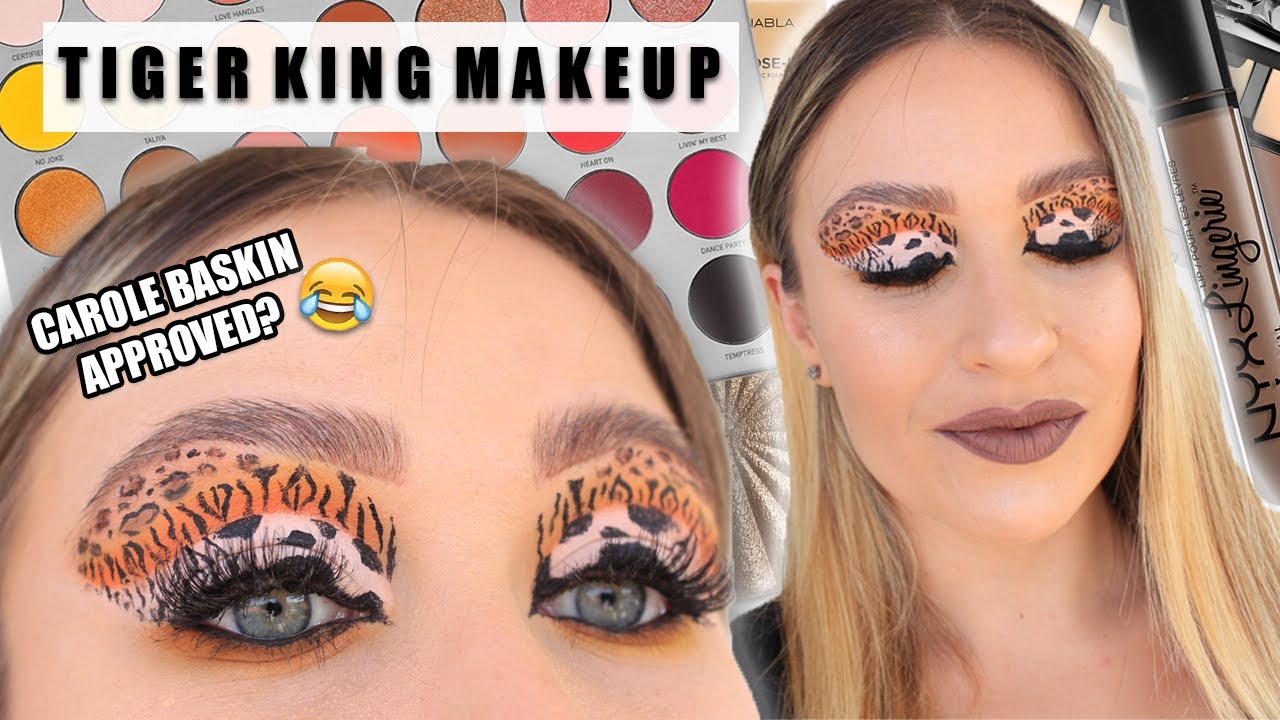 How To Do Tiger Print Makeup | Saubhaya Makeup