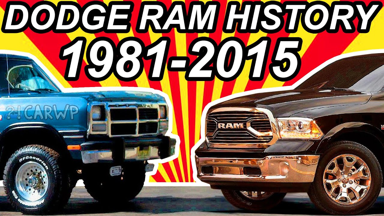 HISTÓRIA Dodge Ram 1981-2015 - YouTube